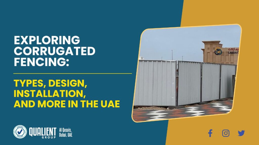 Exploring Corrugated Sheet Fencing in UAE 2023: Types, Design ...